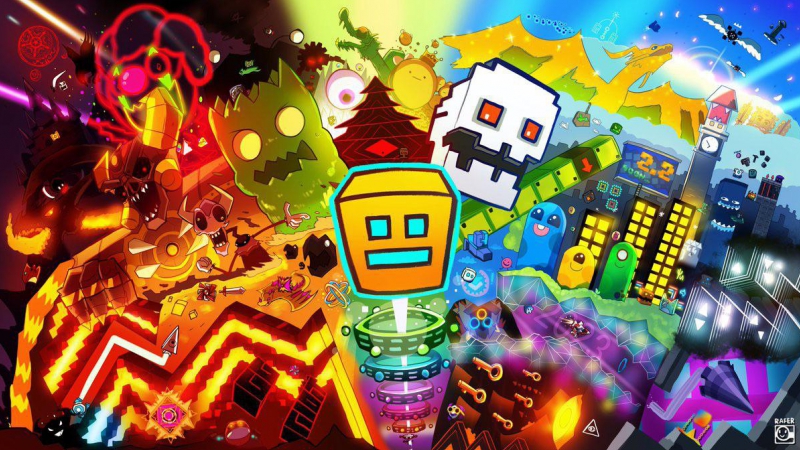 Unveiling the Hidden Symbolism: The Intriguing World of Geometry Dash ...