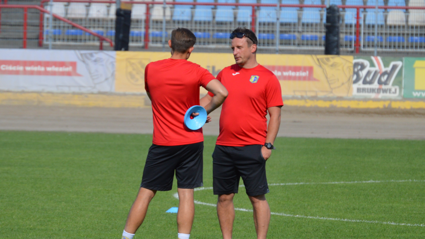 Trener Marcin Domagała: to był niemal idealny mecz - Stal Brzeg